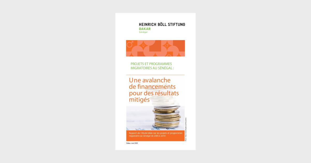 Rapport De L étude Bilan Sur Les Projets Et Programmes Migratoires De